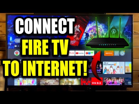 Amazon Fire TV: How to Connect to Internet Wifi (Wireless or Wired)