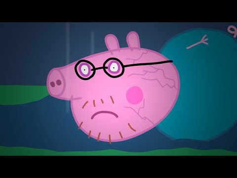DADDY PIG WAS STRUCT BY LIGHTNING