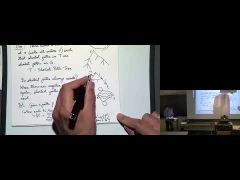 CSE201, Lec 11: Single source shortest paths and the Bellman-Ford algorithm