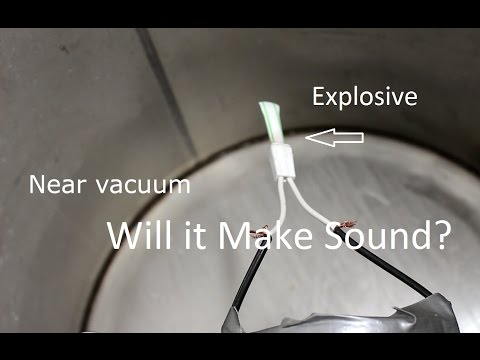 You Can Hear an Explosion in a Vacuum Chamber, But Why?