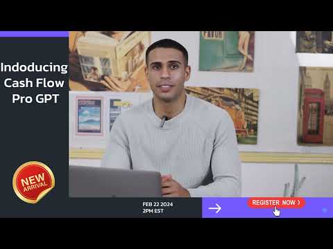 Introducing Cash Flow Pro GPT. @ Unlock Abundance Master Your Cash Flow Event. February 22nd!