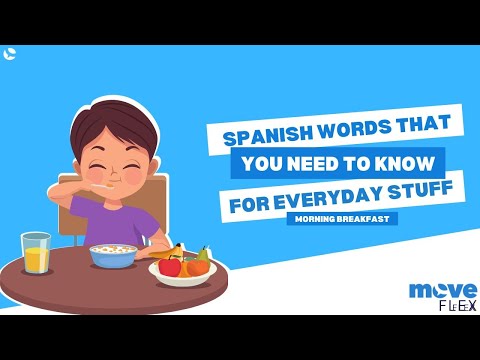 Spanish Words That You Need To Know For Everyday Stuff | Morning Breakfast
