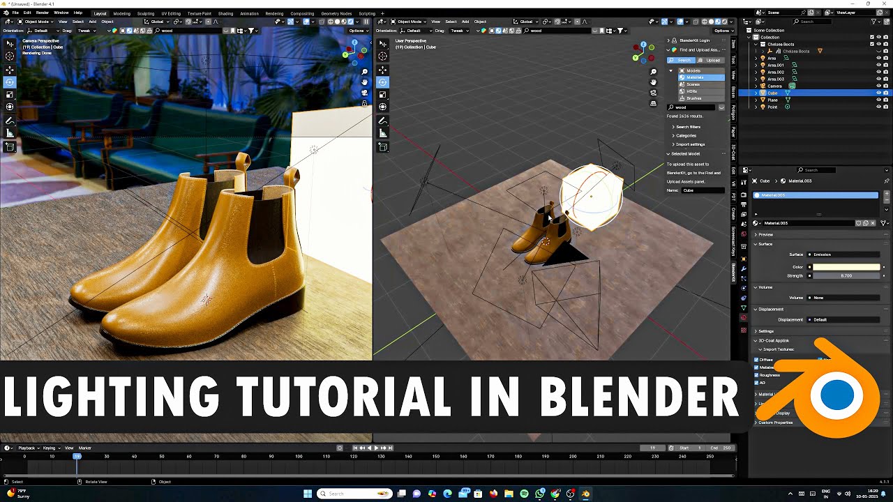 Complete Lighting Tutorial in Blender | Step-by-Step Guide for Beginners