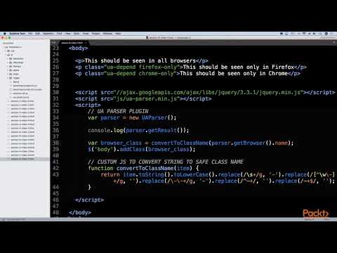 Learn Building Web UIs with Bootstrap 4 Browser Detection|packtpub com - Mind Luster