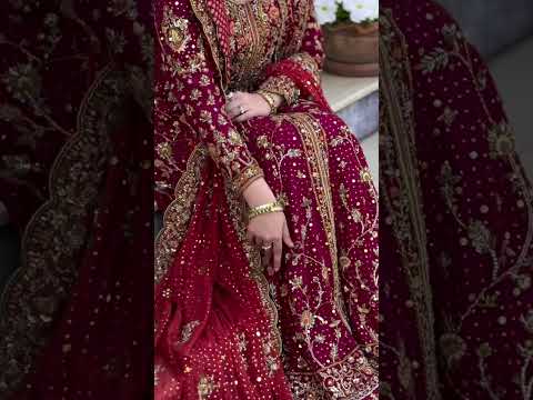 Pakistani bridal dress 2025/party wear suit design #shorts #shortvideo #bridaldress #fashion #dress