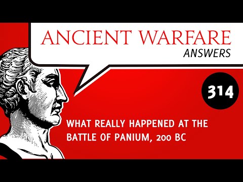 AWA314 - What really happened at the battle of Panium, 200 BC