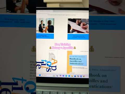 Donโt pay anyone for fake certifications! Learn everything free ๐ #notarycoach #notarybusiness
