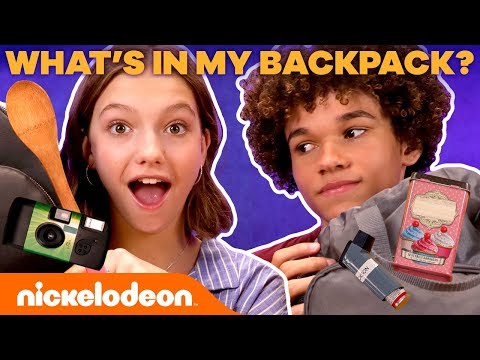 What's in Jayden & Armani’s BACKPACKS?! 🎒 | Dora and the Lost City of Gold | Nick