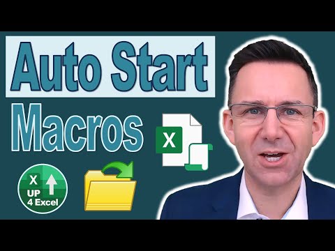 How to Auto Start a Macro when a Spreadsheet Opens