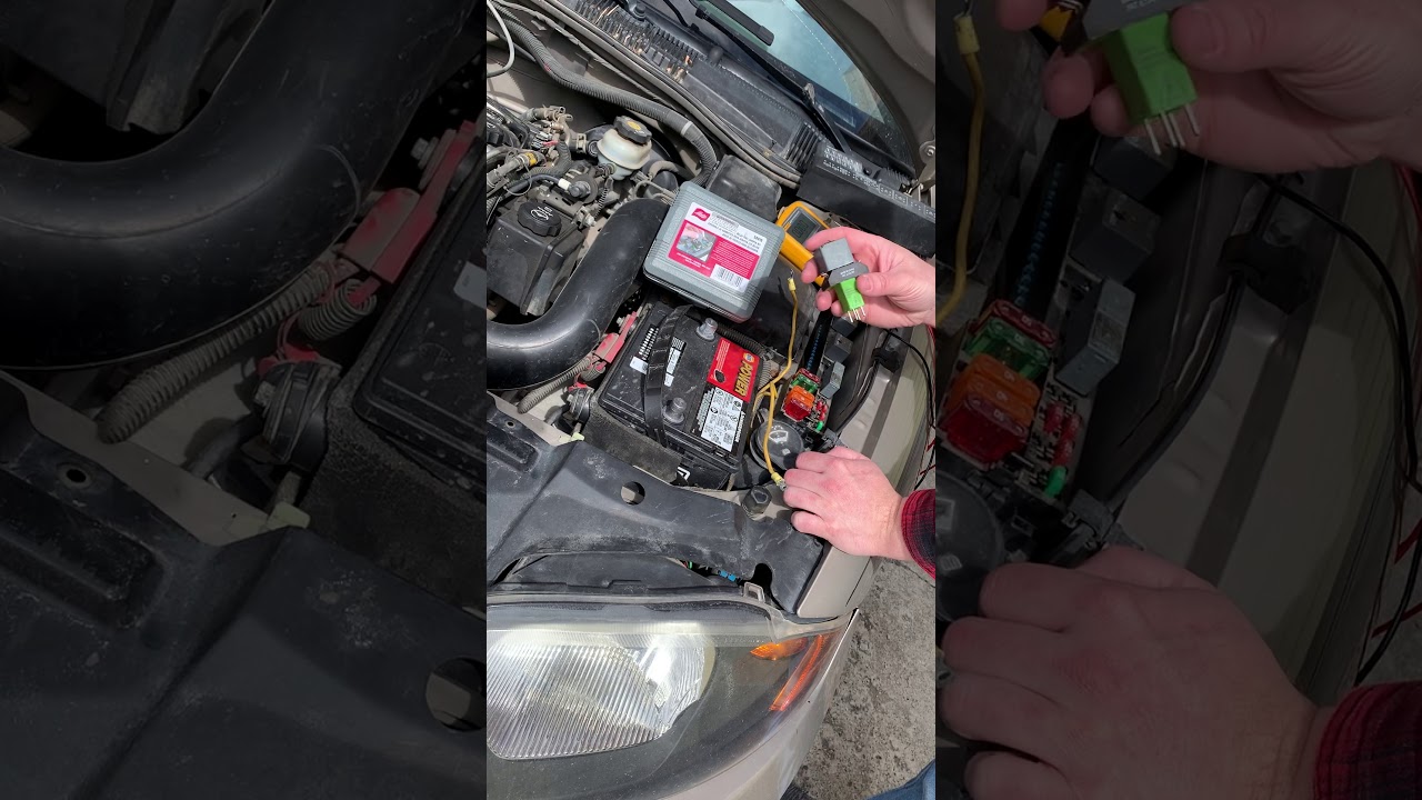 Testing a Relay Using Adapters