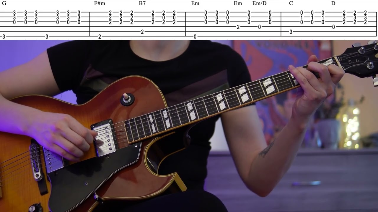 The Beatles - Yesterday (chords + tabs) 