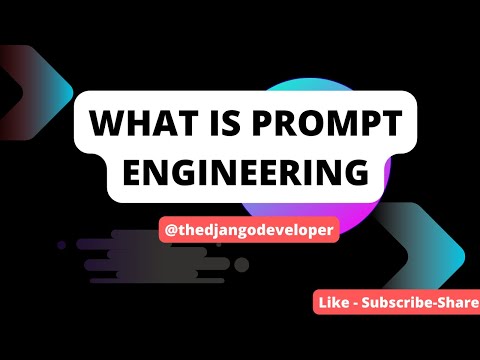 What is prompt engineering | Telugu | Python Developer