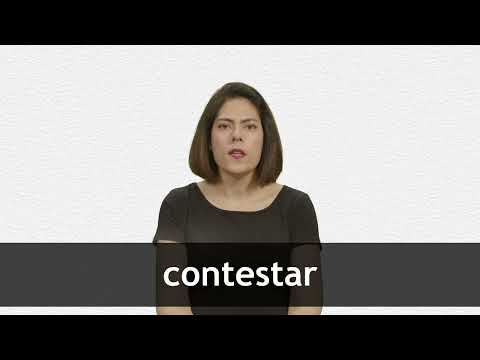 English Translation of “CONTESTAR” | Collins Spanish-English Dictionary