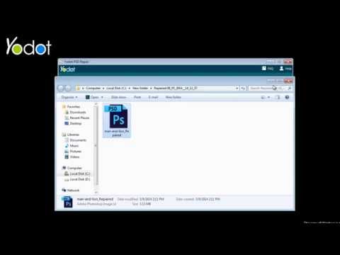 Repair and Fix PSD files - Repair Photoshop Images Easily