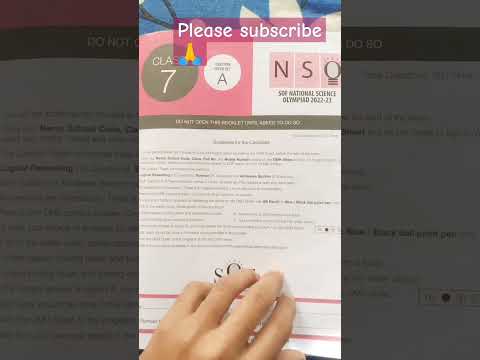 NSO#olympiad# foundation # class 7 # science #sof#chemistry #nationalscienceolympiad