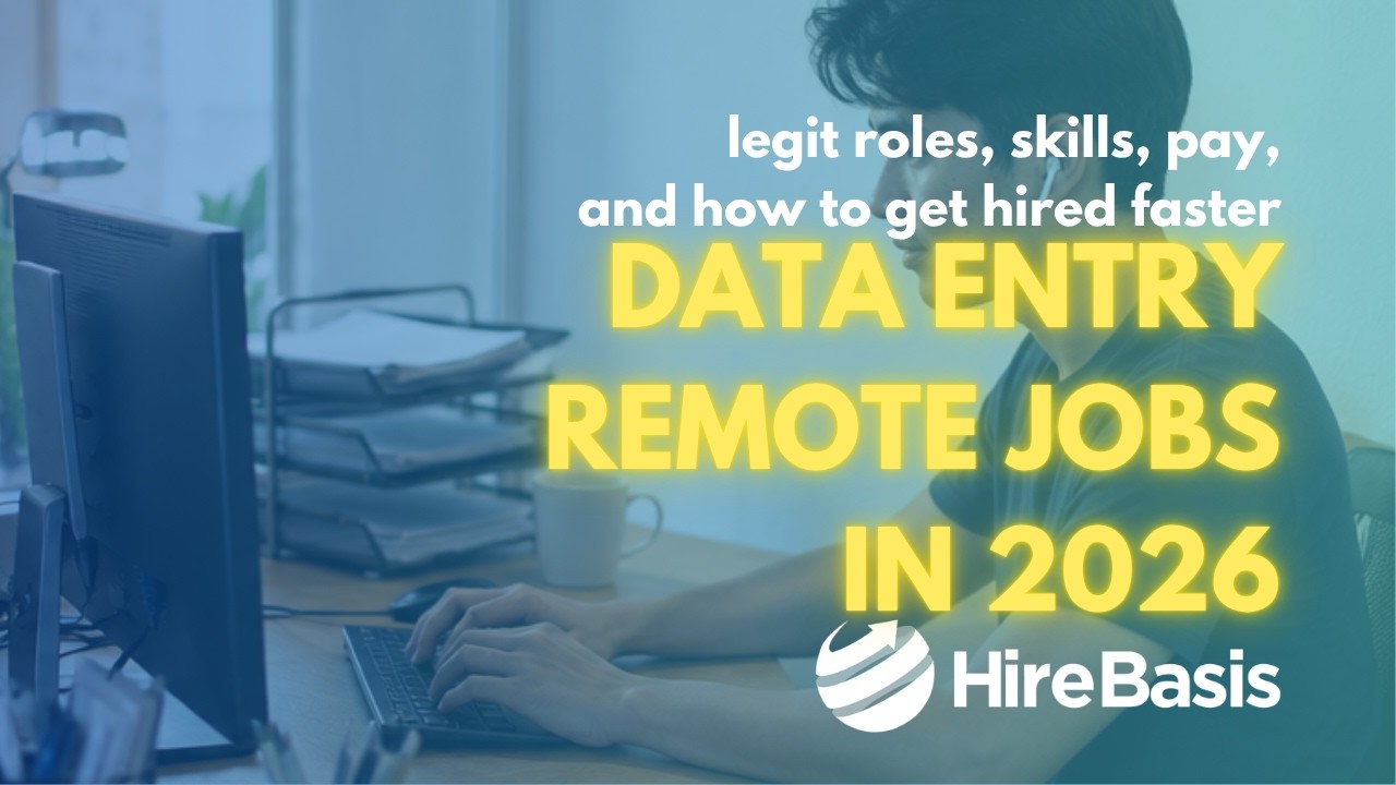 Data Entry Remote Jobs in 2026: Legit Roles, Skills, Pay, and How to Get Hired Faster