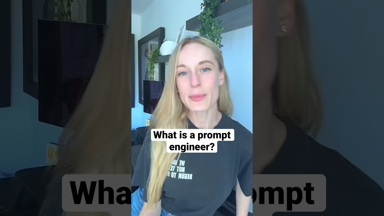 What is a prompt engineer and how do you become one? #techlearning