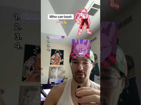 WHO CAN ACTUALLY BEAT JIREN? 💪😤 #dragonball #goku #anime #shorts