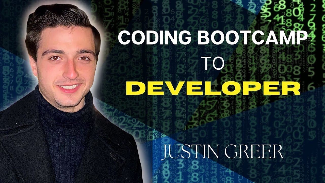 Jr. Dev Details His CODING BOOTCAMP Experience to Getting His First Job w/ Justin Greer