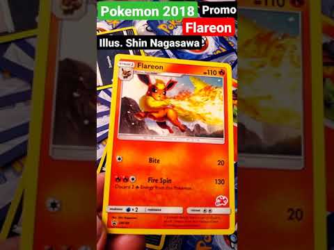 Pokemon Promo card Flareon, #shorts, #pokemon, #flareon
