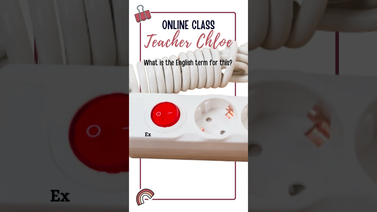 English Vocabulary | Electricity | ESL Teacher Chloe Vee #englishfluency #englishspeaking  #esl