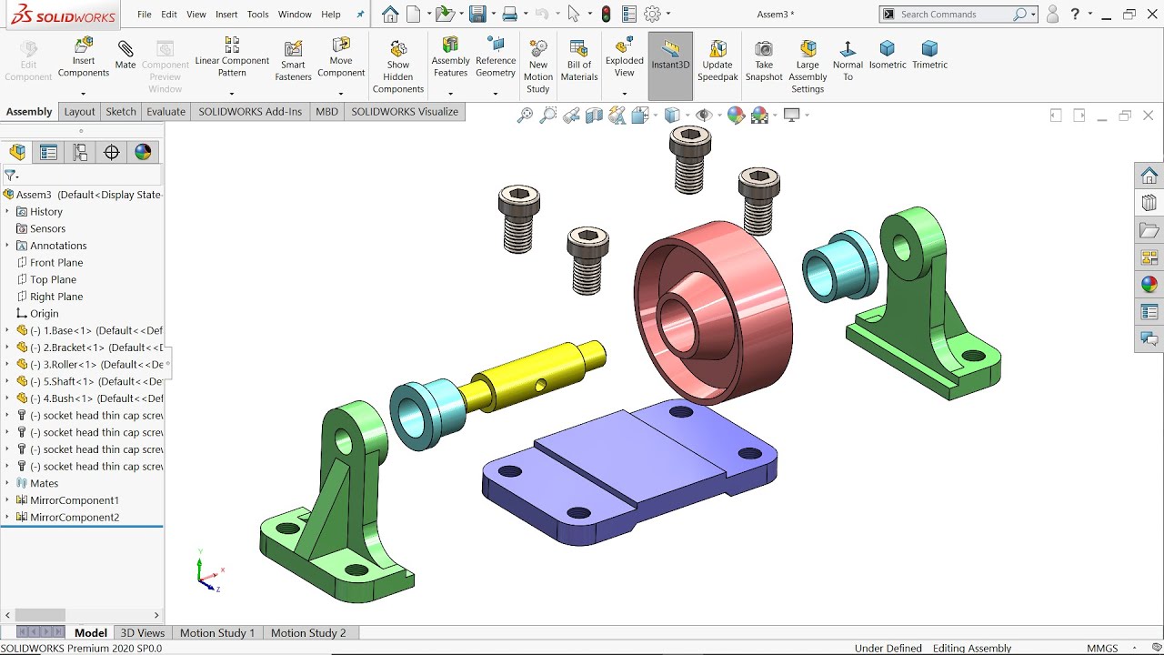 Exploded View in Solidworks