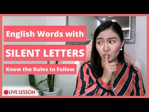 English Words with Silent Letters ‖ Know the Rules to Follow ‖ Aubrey Bermudez