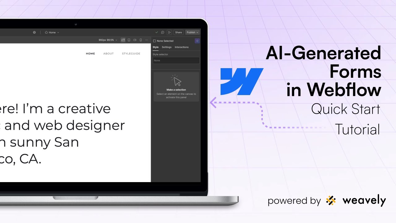 How to use AI to Generate Custom Multi-Step Forms in Webflow