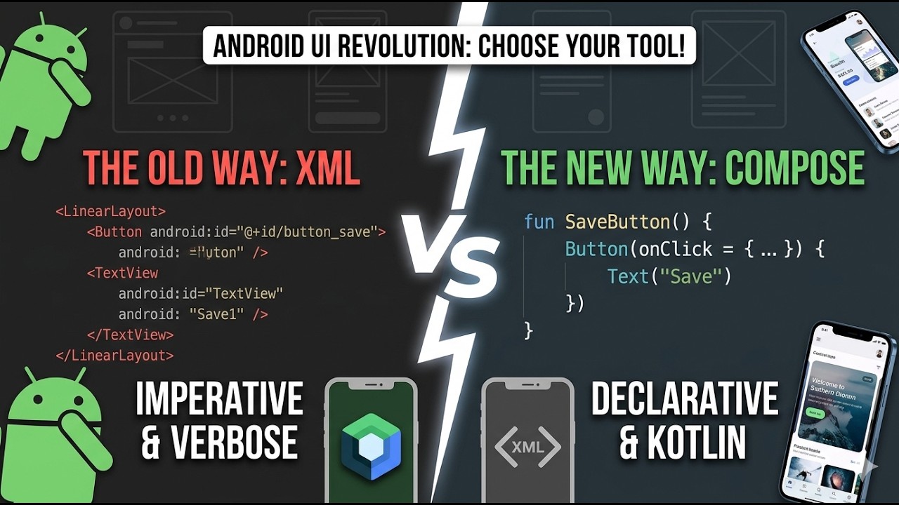 Jetpack Compose vs XML: Why You Need to Switch
