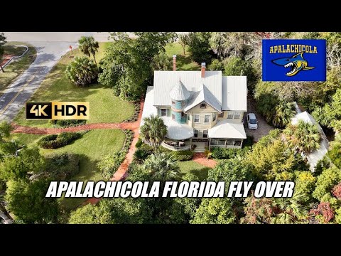 Experience the Charm of Historic Apalachicola Florida: A Mesmerizing 4K Drone Adventure