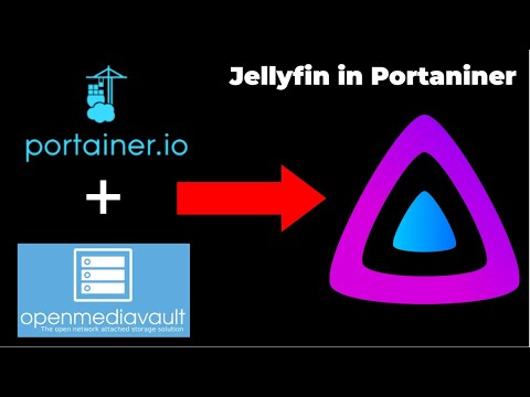 How to Install Jellyfin in OpenMediaVault Using Portainer | Step-by-Step Guide