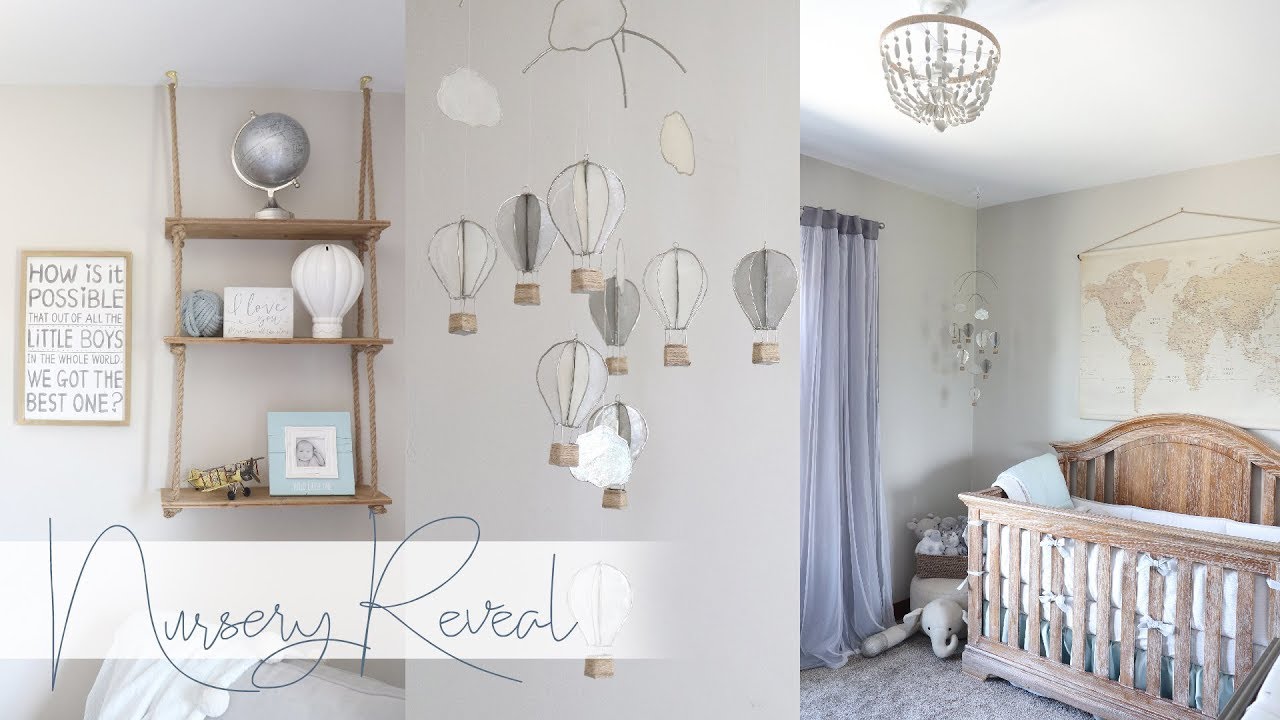 Nursery Tour | Travel Adventure Rustic Themed Boy Nursery | House to Home 🏡 Ep 16