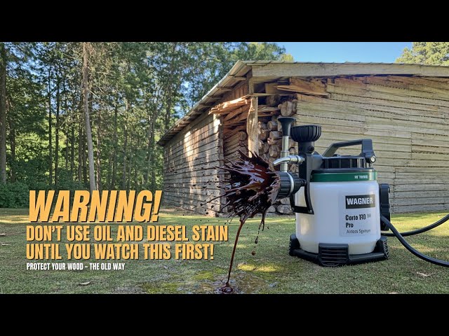 Transforming Wood with Used Motor Oil and Diesel: A Cost-Effective ...