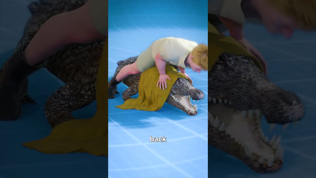 How To Wrestle An Alligator 😨