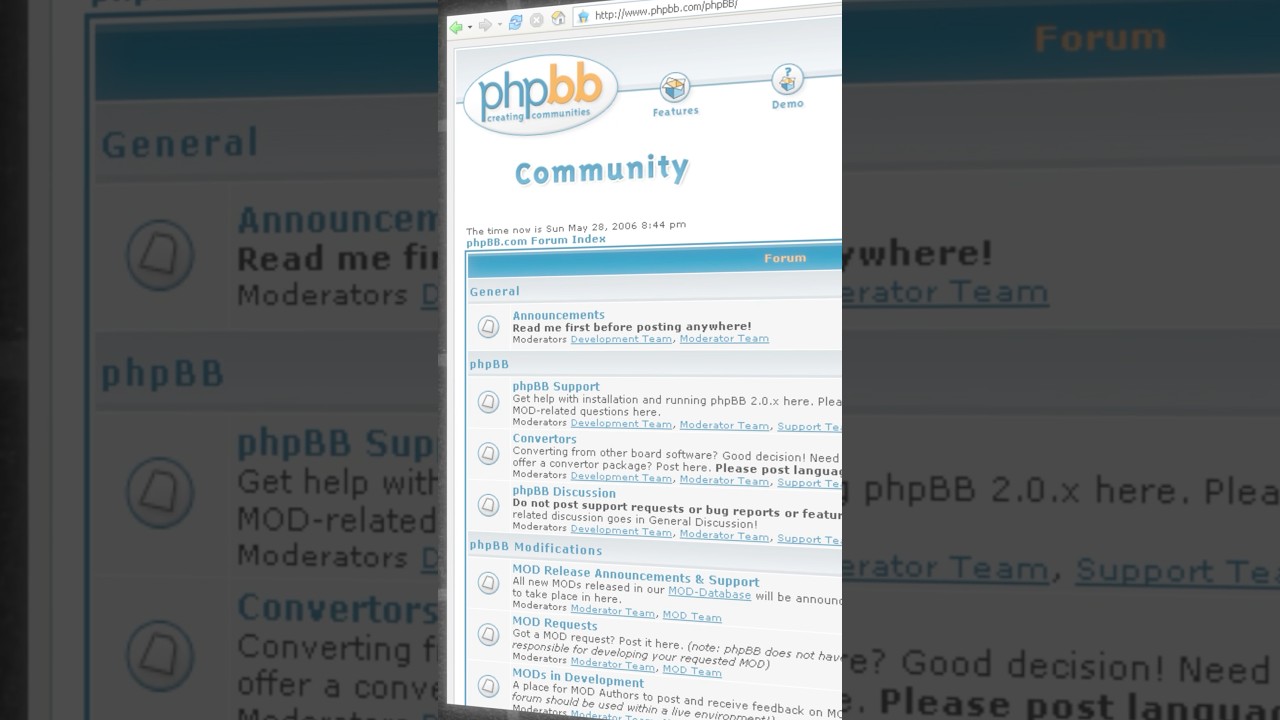 How developers built FORUMS back in the day 👩‍💻 #tech #software #programming #code #technology