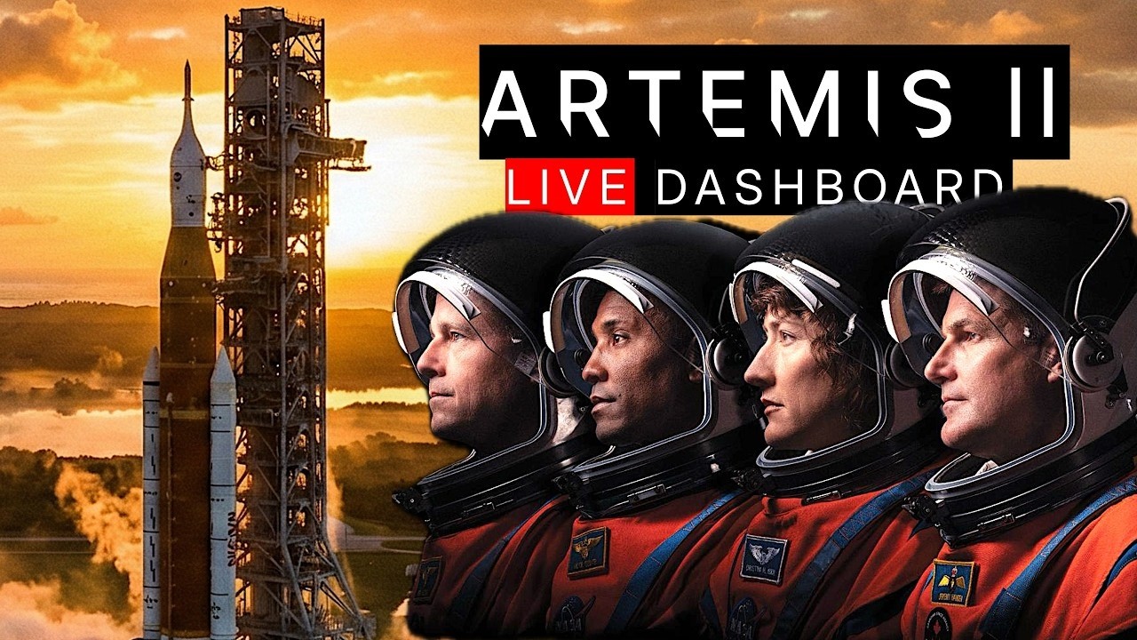 Artemis II - LIVE Mission Dashboard & Telemetry