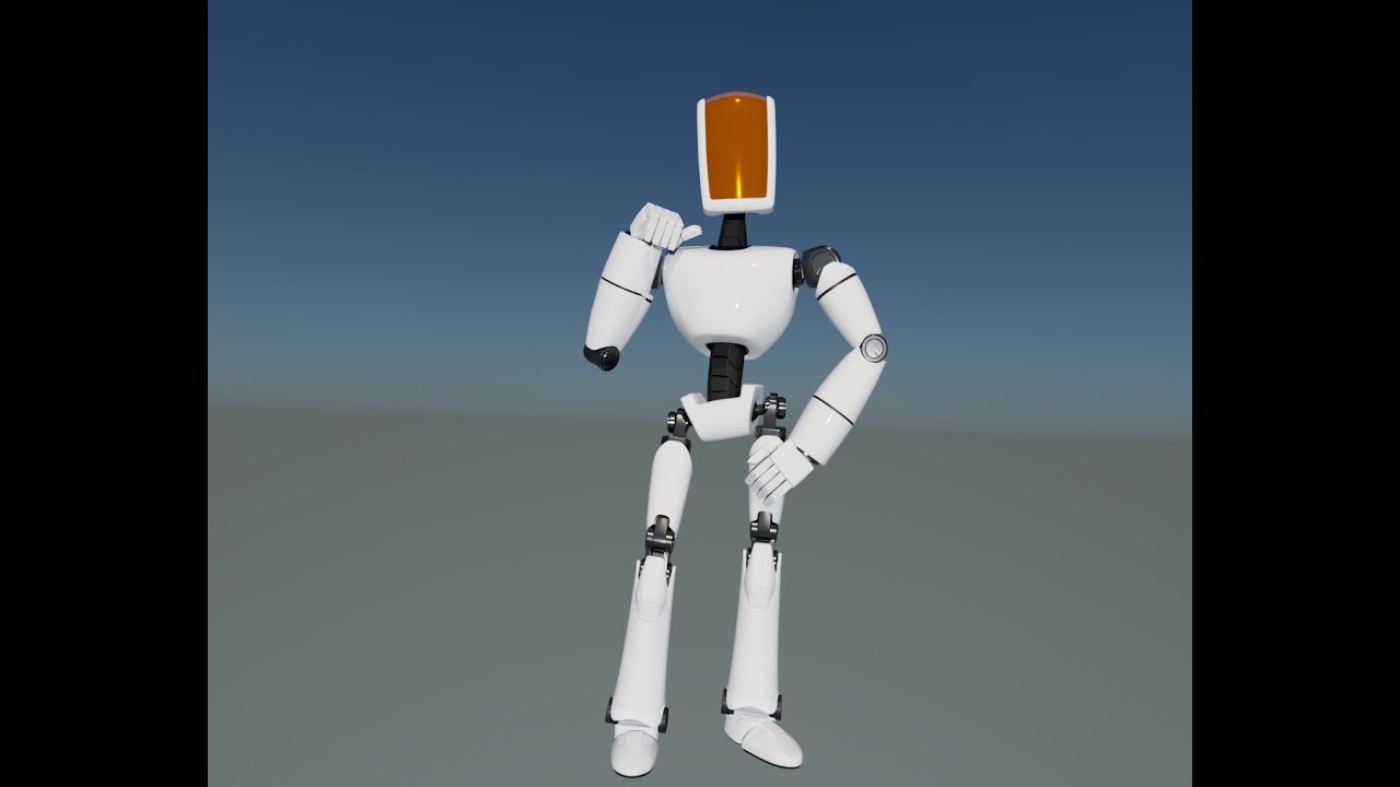 Pal bot max wave: animation test (Maya)