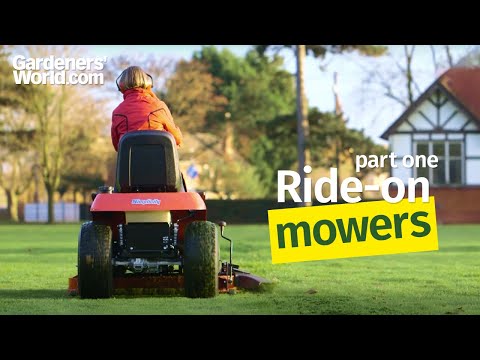 A buyer's guide to ride-on mowers (part one)