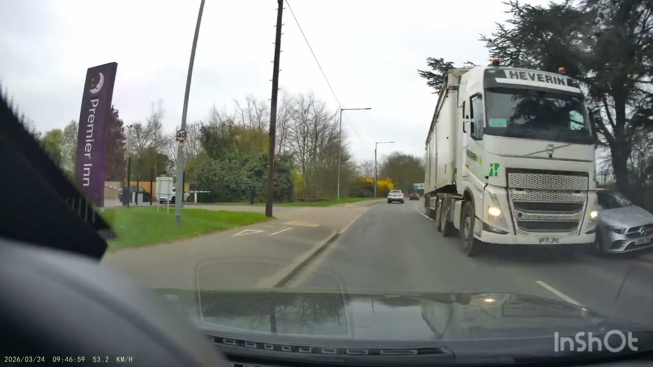 Heverin Haulage dangerous driving nr reg KP71JPO watch out on the roads 