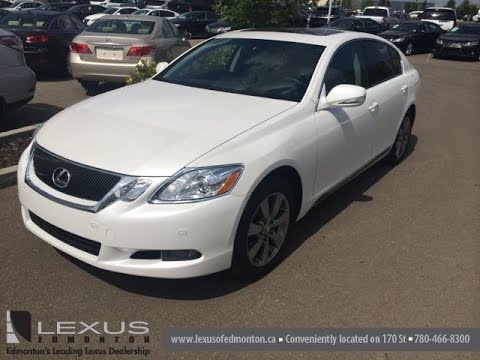 Pre Owned White 2010 Lexus GS 350 4dr Sdn AWD Premium Package Review - Vegreville, AB