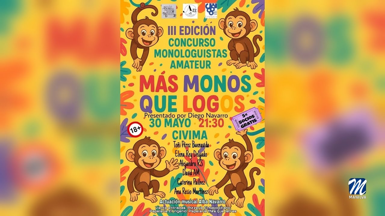 Este fin de semana se celebrará la III Edición de Más monos que logos ...