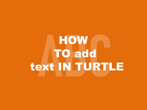 PYTHON-TURTLE-WRITING TEXT