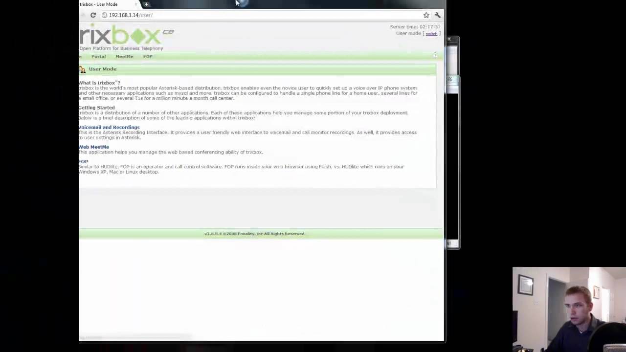 Trixbox - Quick Install & Phone Ring Tutorial