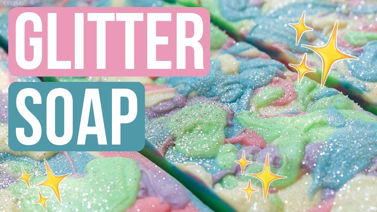 THE MOST GLITTERY SOAP EVER (probably...) | Royalty Soaps