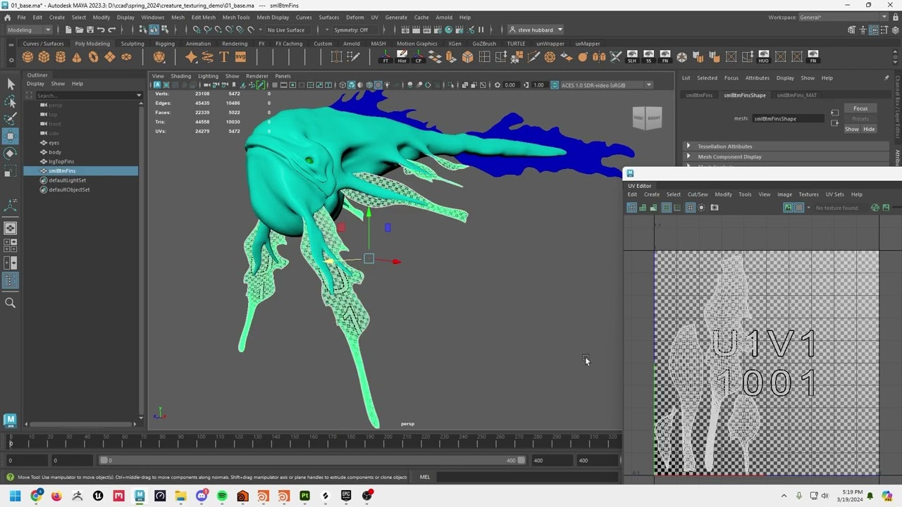 Beginner Series: Texturing a Creature in Substance Painter - Part 1