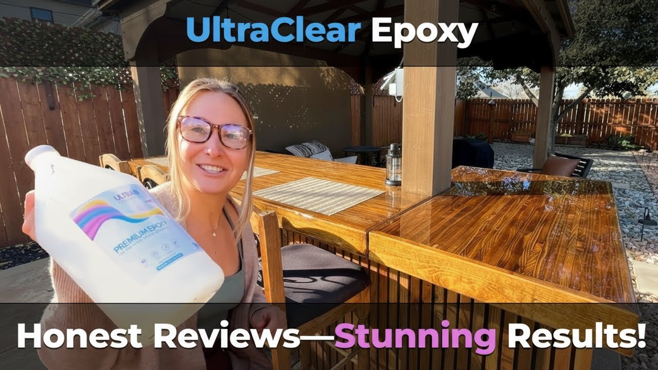 Real User Review | Stunning Outdoor Bar Top with UltraClear Epoxy