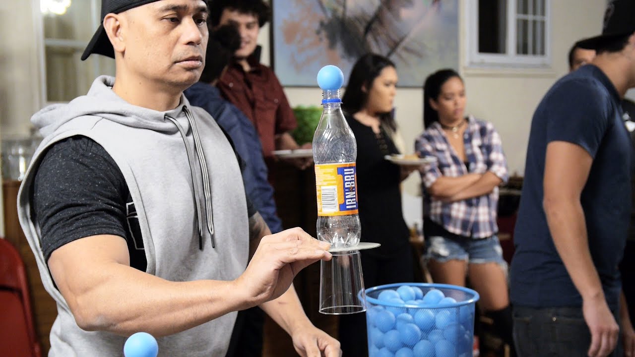 Switch Flip | Cup and Ball Challenge (Minute to Win It)