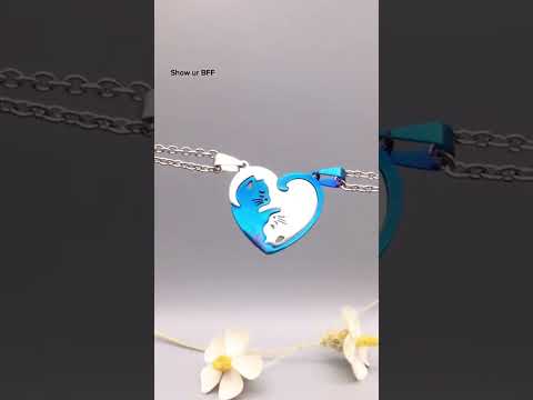 BBF necklace#gift #necklace #couplejewelry #bbfnecklace