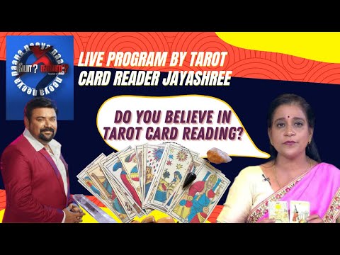 Do you believe in tarot card reading? Neeya naana show by Famous Woman Tarot Card Reader Jayashree