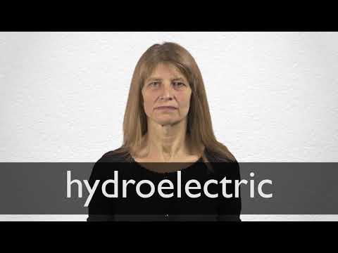 Hydroelectric Definition And Meaning Collins English Dictionary